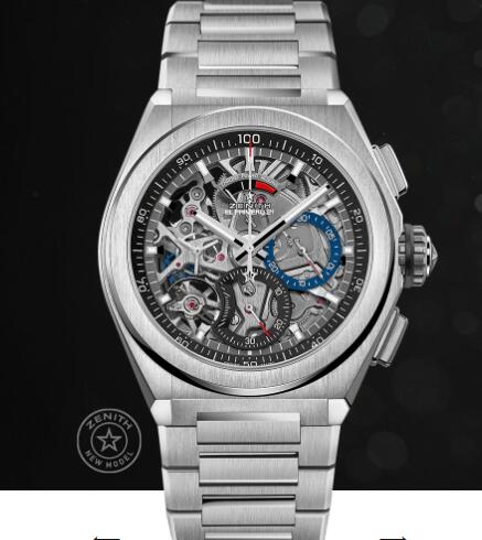 Replica Zenith Watch Zenith DEFY EL PRIMERO 21 44mm 95.9000.9004/78 ...